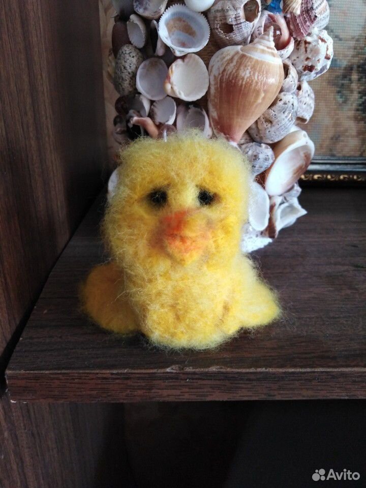 Цыпленок из шерсти