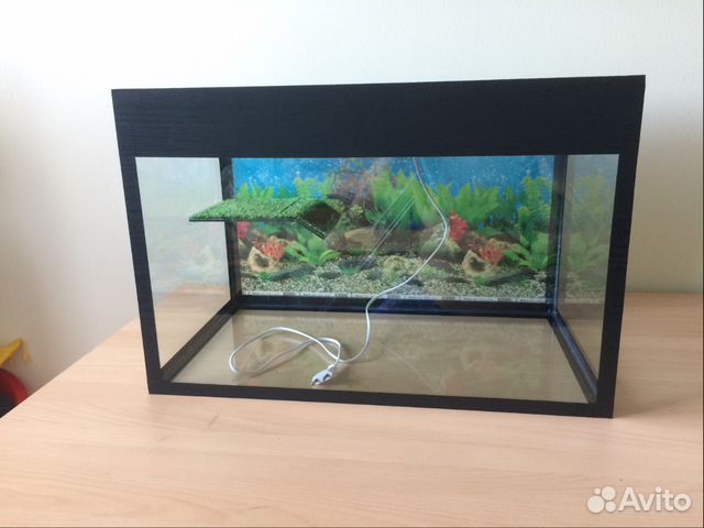 Черепашиник, аквариум, изготовление