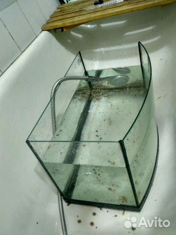 Аквариум 40 литров б/у чистый хороший