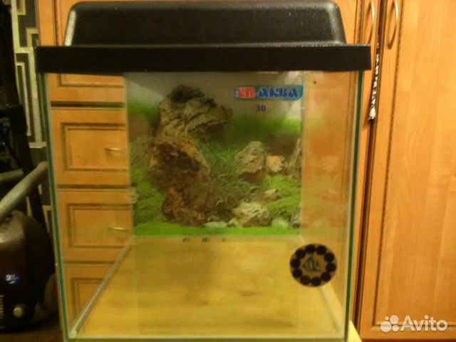 Аквариум куб 30 литров