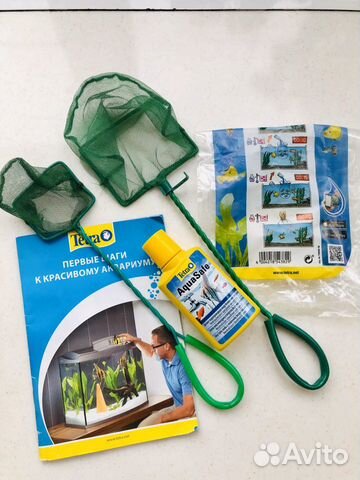 Сачки, нейтрализатор, растения, мини-аквариум, пак