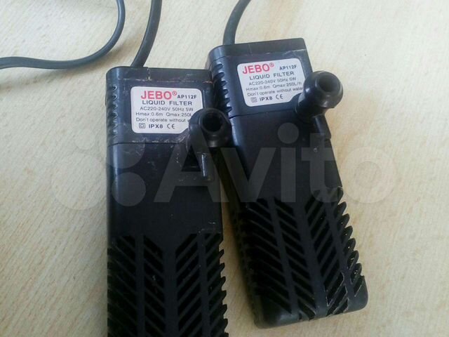 Фильтр для аквариума jebo внутренний